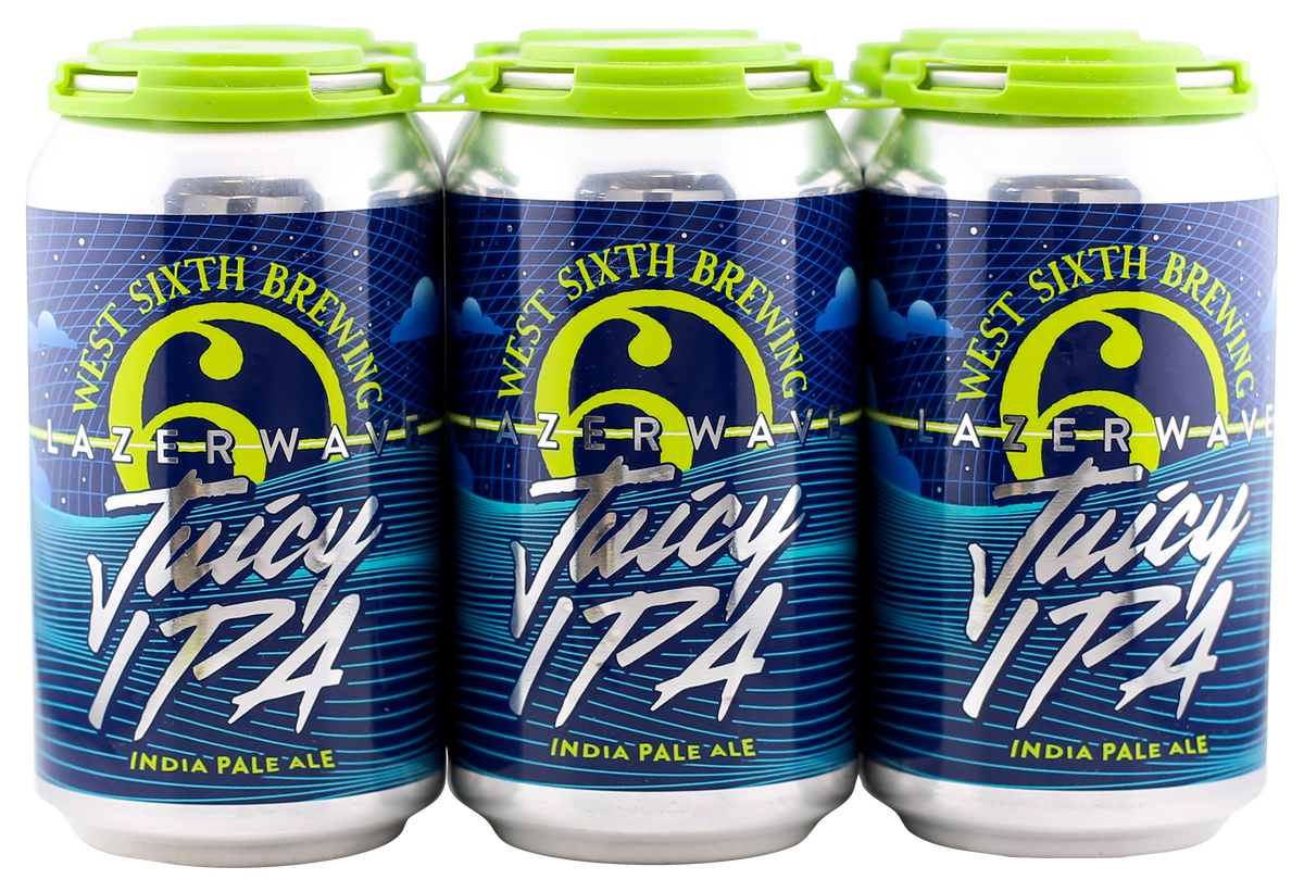 Lazerwave Juicy IPA - 6-pack cans – West Sixth Online Store